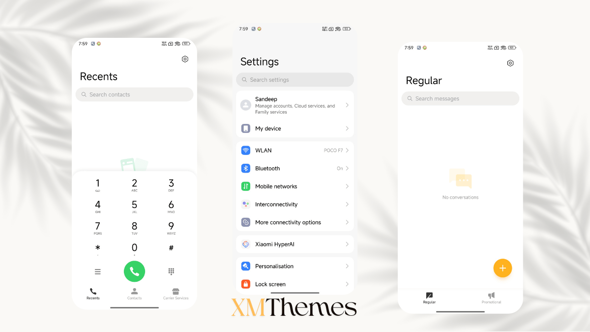 Frozen Wilds HyperOS Theme For Xiaomi And REDMI Phones - XMThemes